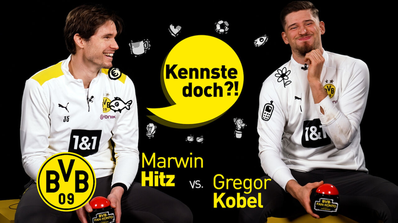 BVB-TV | Kennste doch?! mit Marwin Hitz und Gregor Kobel