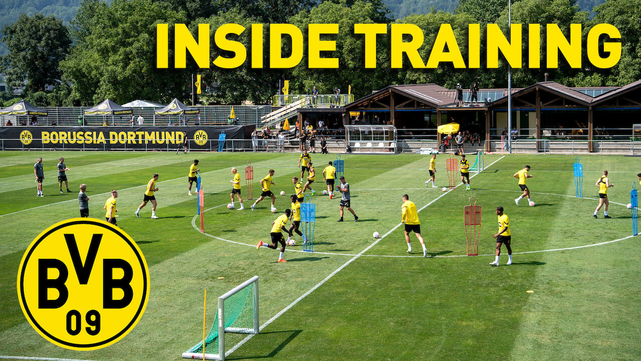 BVB-TV | Schwitzen in der Schweiz | Inside Training