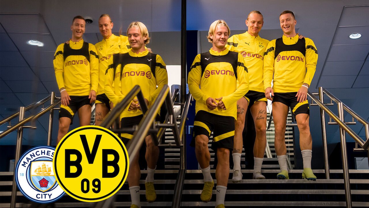 BVB-TV | Training vor Manchester City