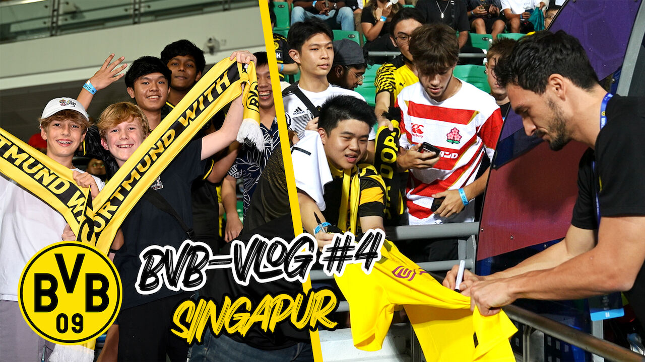 BVB-TV | BVB-VLOG: Spieltag auf der Asienreise in Singapur! | #4