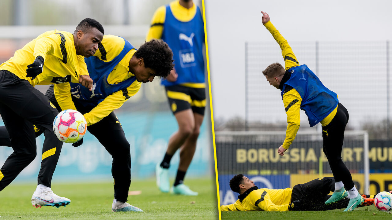 BVB-TV | Viele Zweikämpfe & Tore | Inside Training