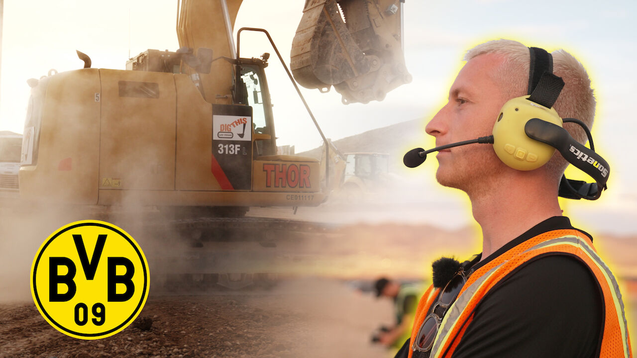 BVB-TV | Brandt, Reus, Sabitzer & Süle beim Baggern