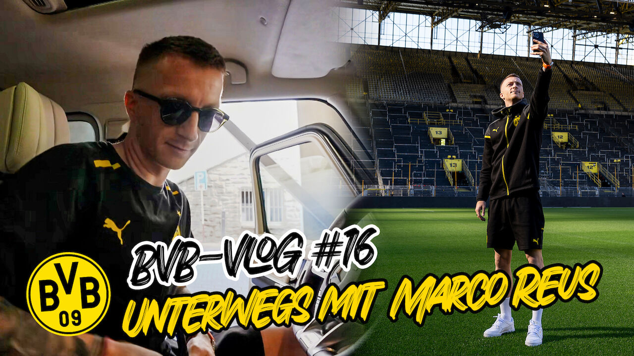 BVB-TV | On the road with Marco Reus - the BVB legend's last home game ...