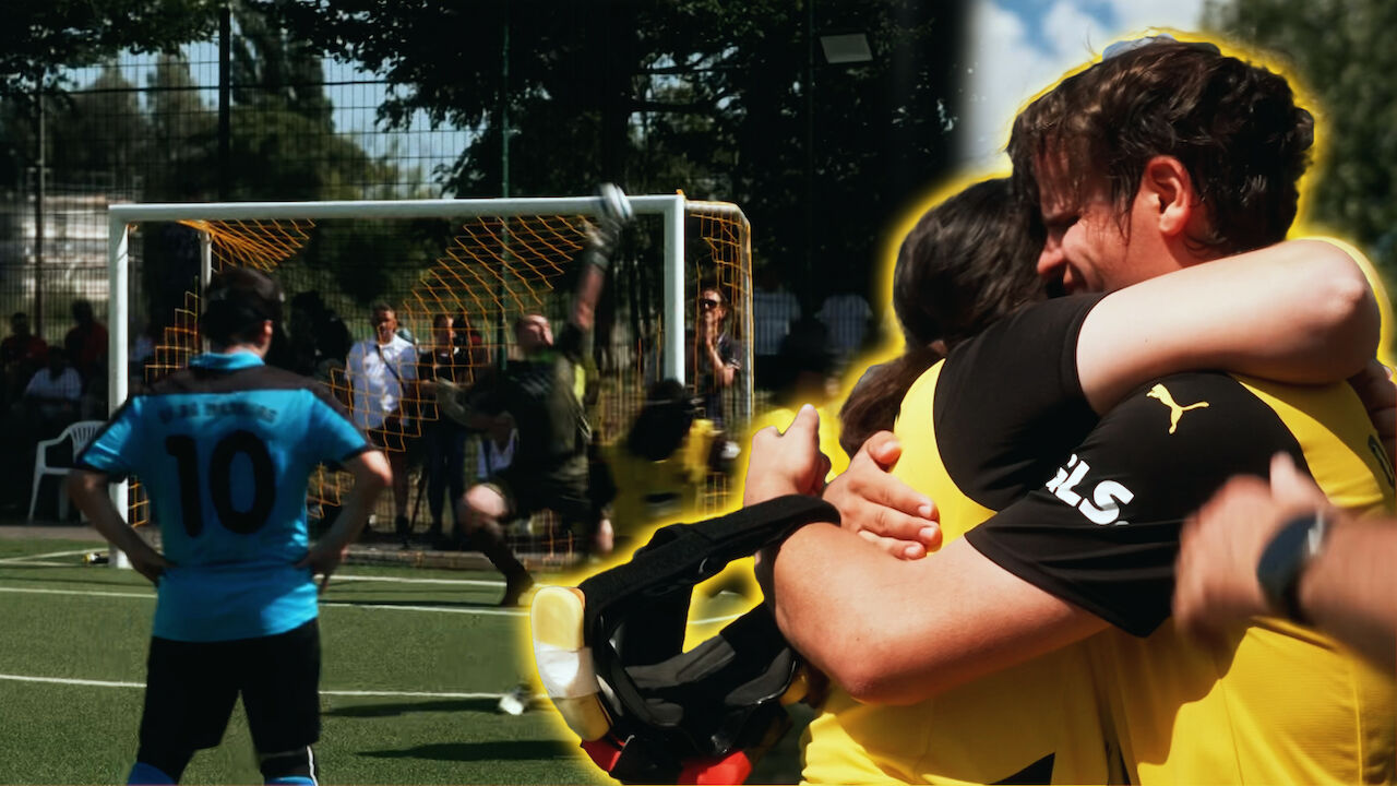 BVB-TV | 8:0 derby win at the blind football matchday in Dortmund