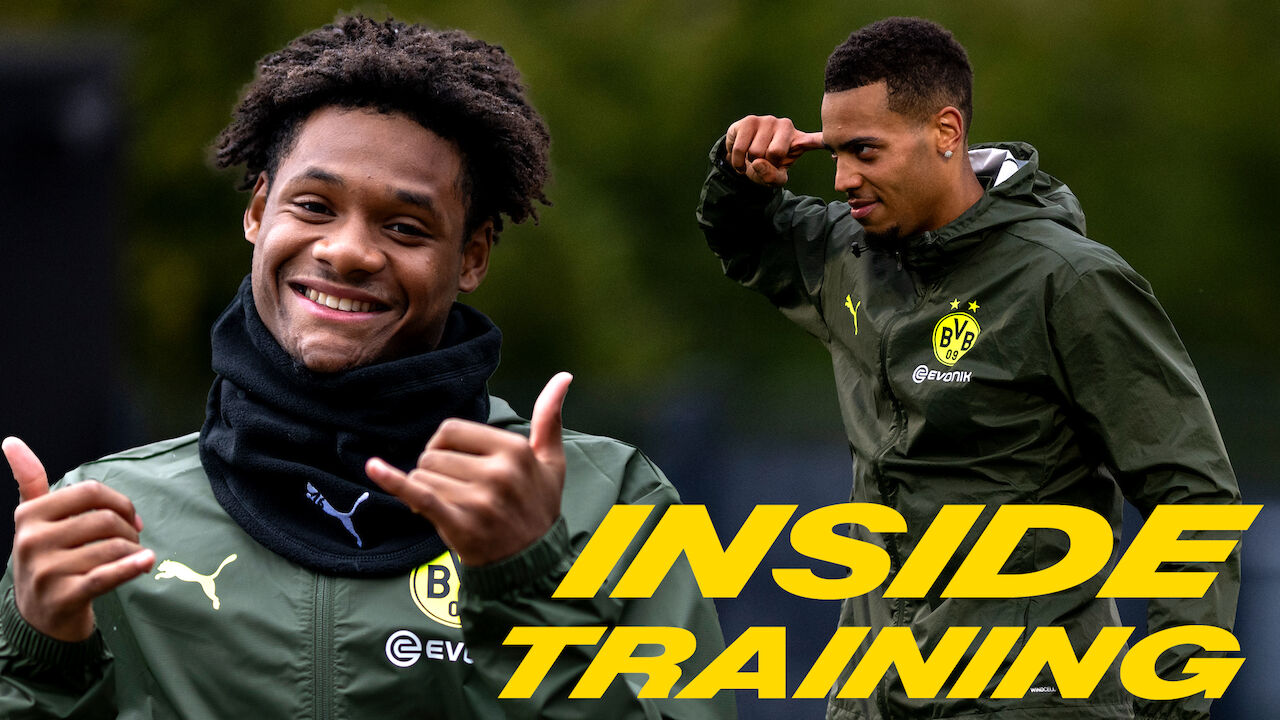 BVB-TV | Letzte Einheit vor dem ersten CL-Heimspiel der Saison | Inside ...