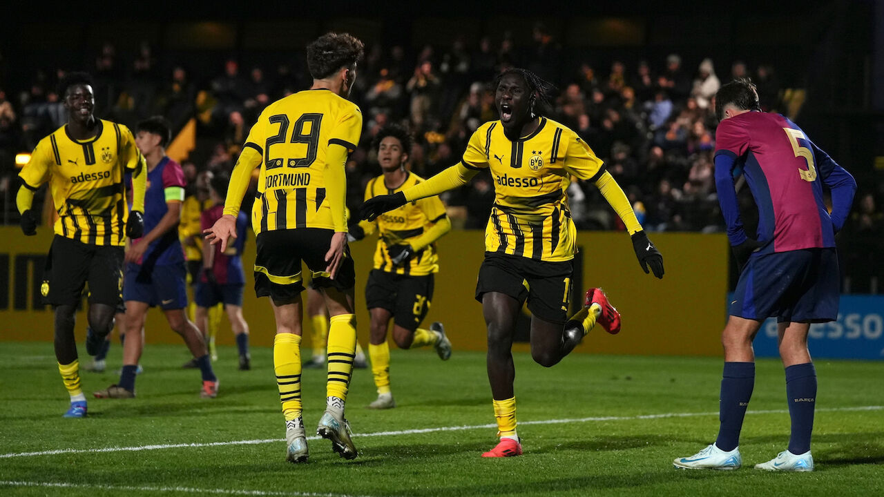 BVB-TV | Highlights U19: BVB vs. FC Barcelona