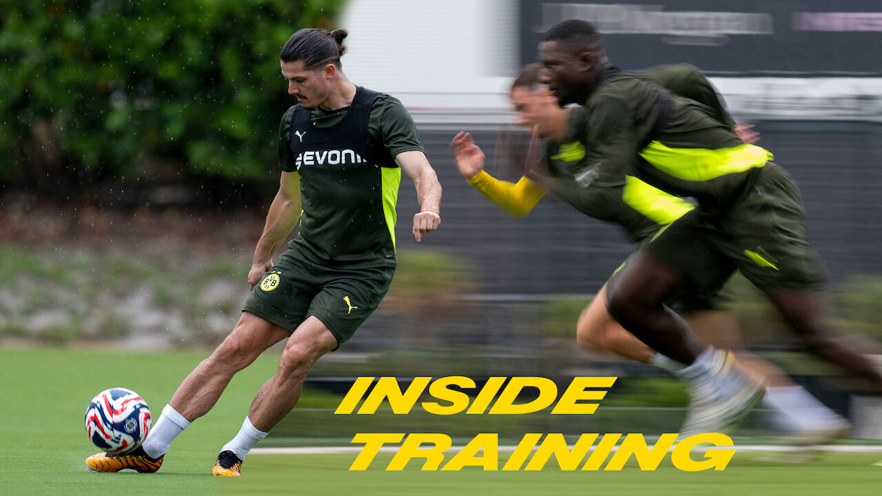 BVB-TV | Abschlusstraining vor Real Madrid | INSIDE Training